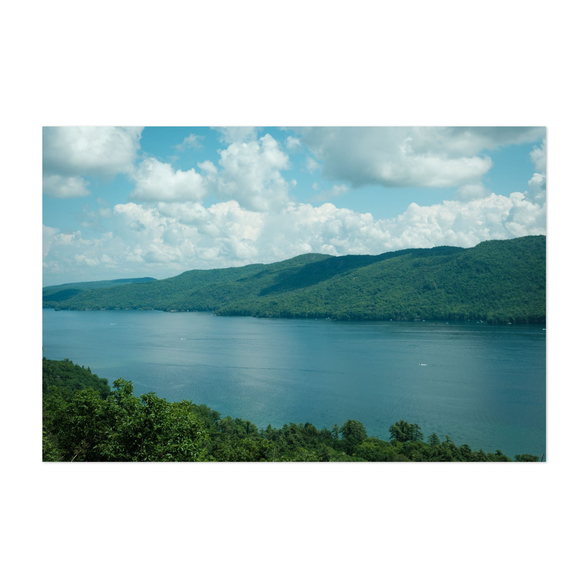 Uncas Cliff View 01 - Silver Bay New York Photography Unframed Wall Art ...
