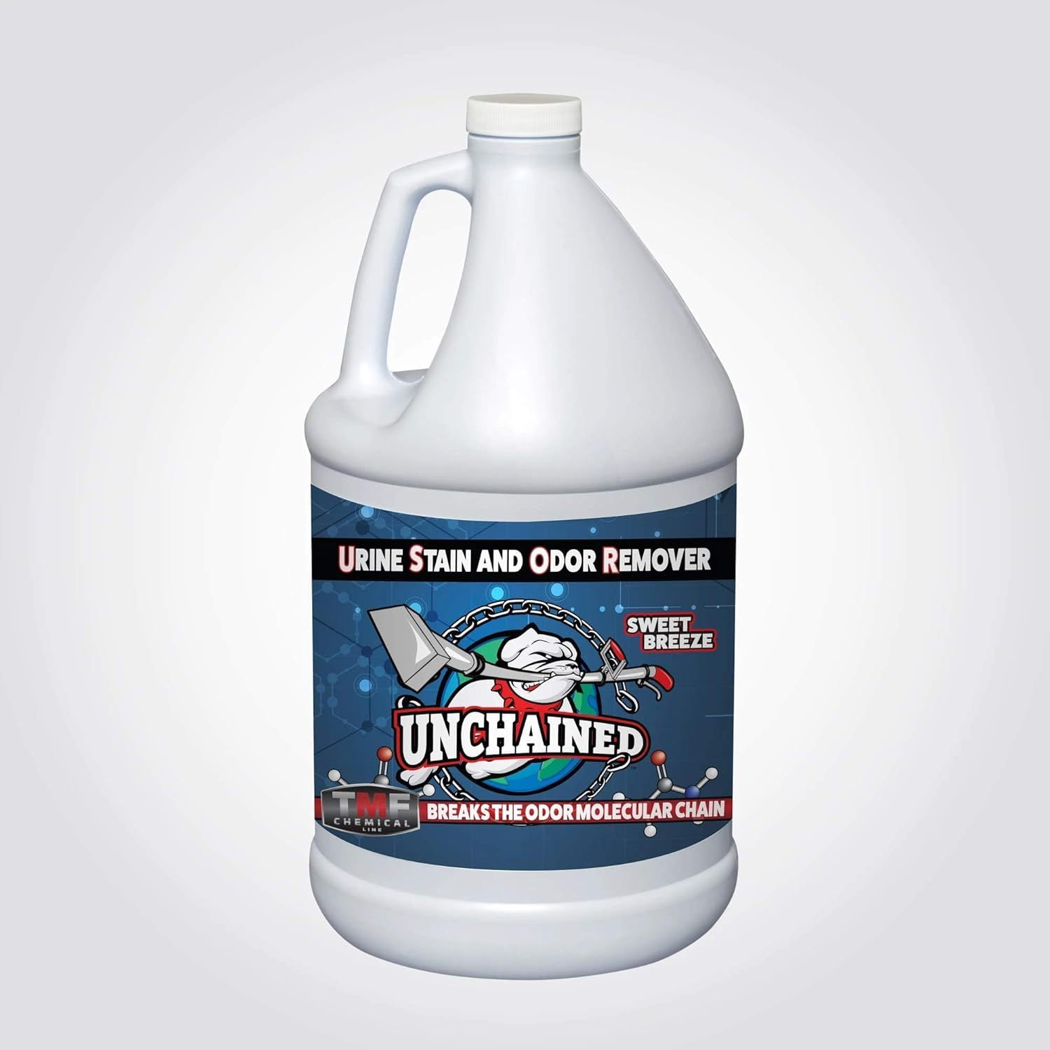 Unchained Urine Stain & Odor Remover Liquid Concentrate - Oxygen Based ...