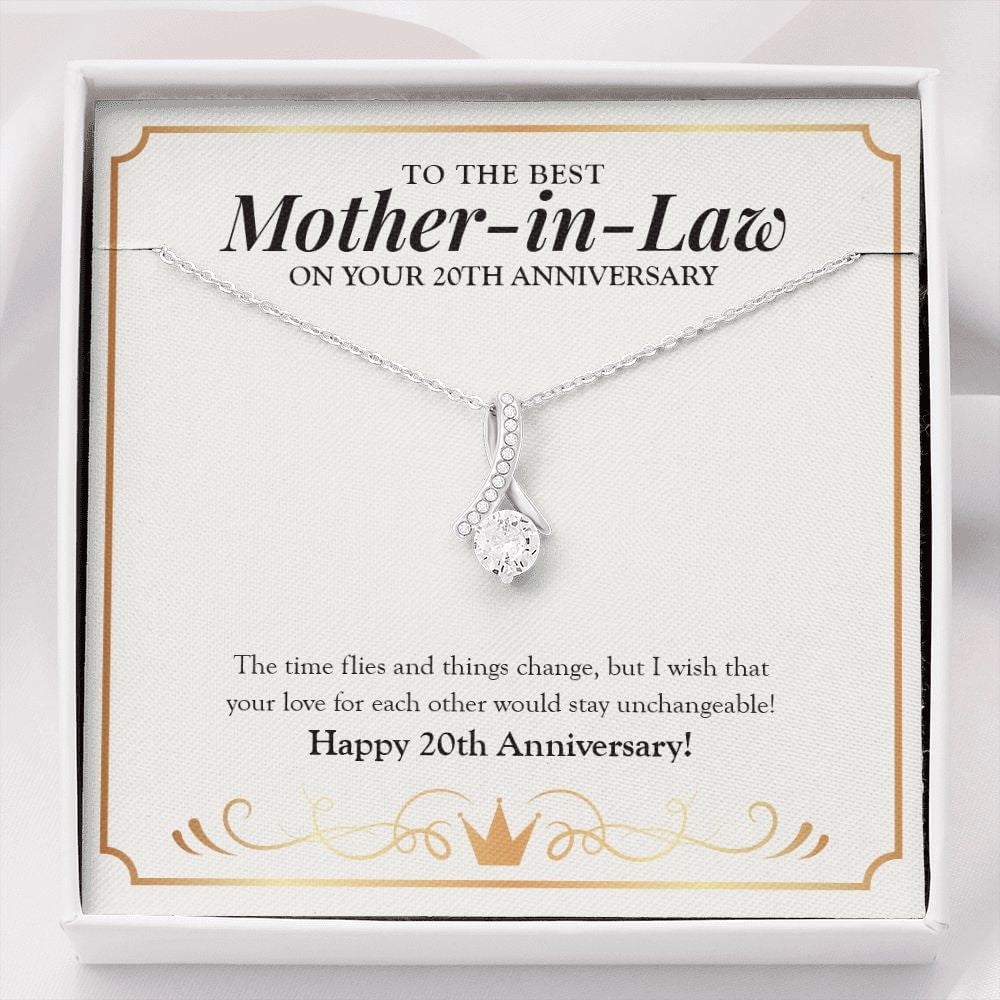 "Unchangeable Love" Best Mother-In Law 20th Wedding Anniversary ...