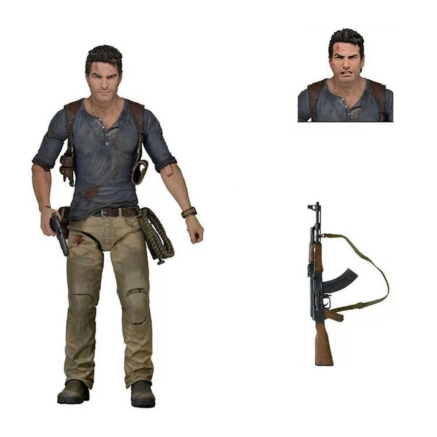 Uncharted 4 Ultimate Nathan Drake Action Figure (7" Scale) - Walmart.com