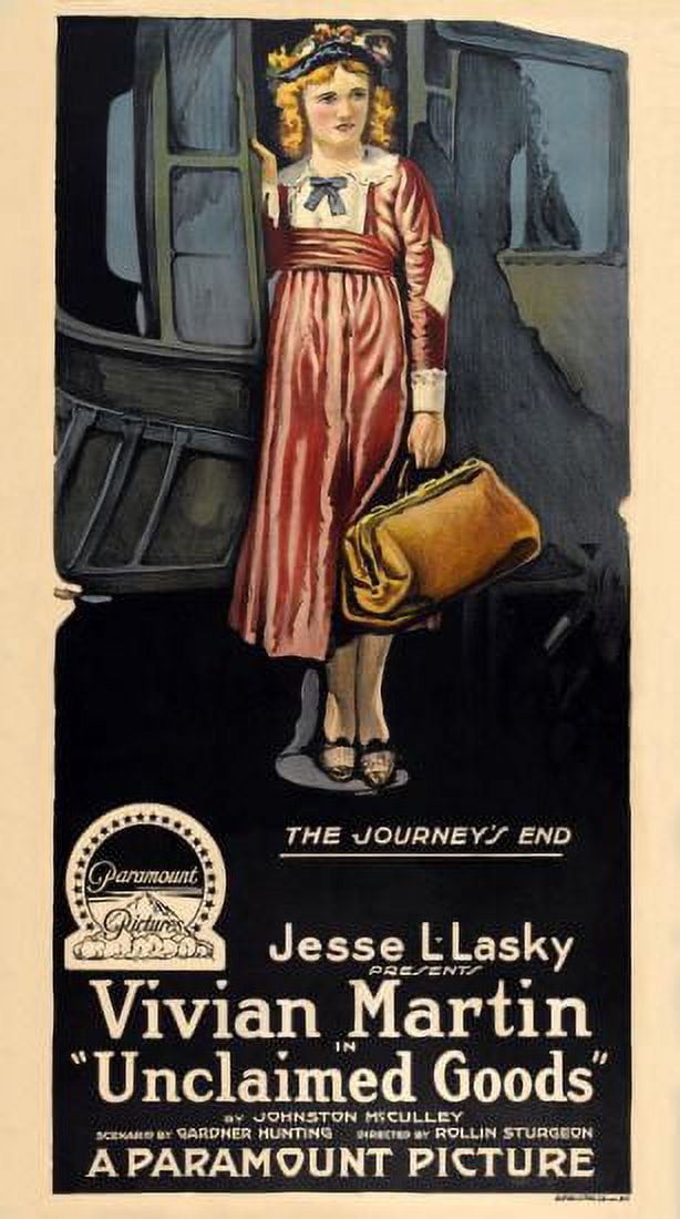 Unclaimed Goods Movie Poster Metal Sign 8Inx 12In Metal Print 8x12 ...