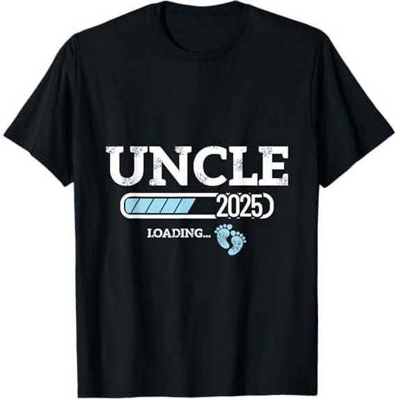 Uncle 2025 loading for pregnancy announcement T-Shirt - Walmart.com