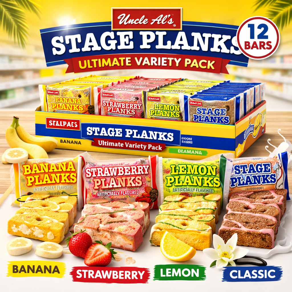 Uncle Al's Stage Planks Cookies Ultimate Variety Pack Old Fashioned ...