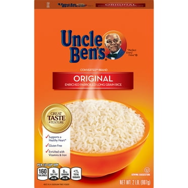 Uncle Ben's Original Converted Long Grain Rice, Enriched, Heart Healthy ...