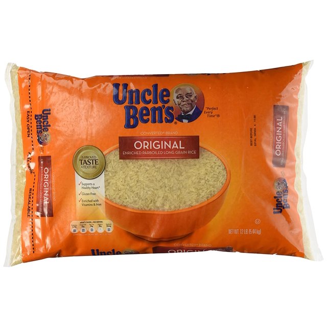 Uncle Ben's Original Long Grain Rice 12 Pound bag - Walmart.com