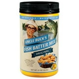 Uncle Bucks 39577 Fish Batter Mix - Original - 22 oz. - Walmart.com