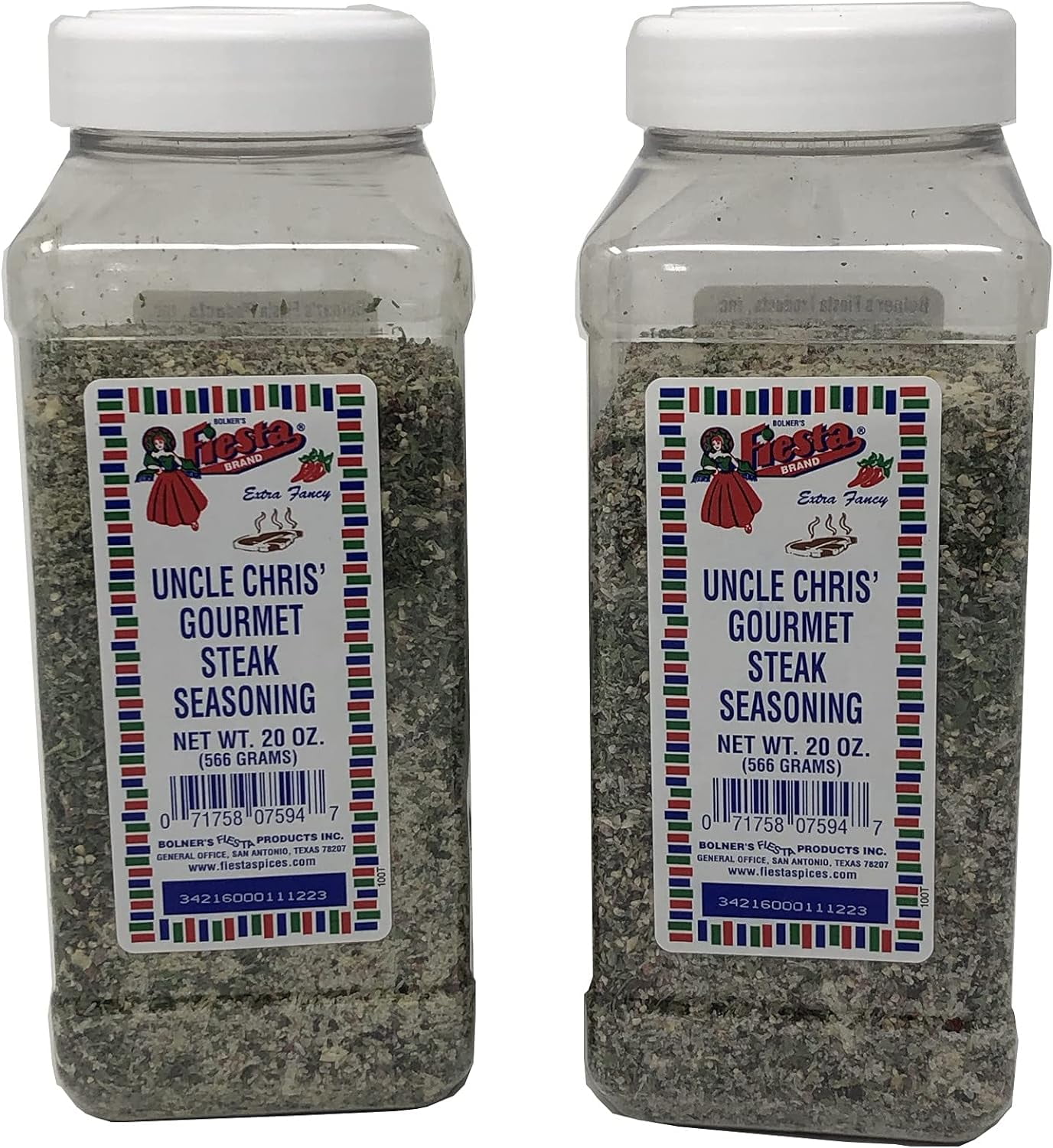 Uncle Chris Gourmet Steak Seasoning, 20-Ounce, Set of 2 - Walmart.com