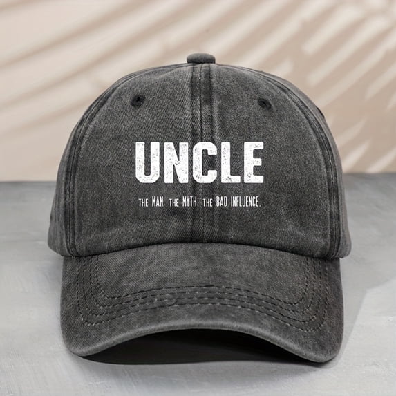 Uncle Cotton Baseball Cap, 100% Cotton Breathable, Adjustable Fit ...