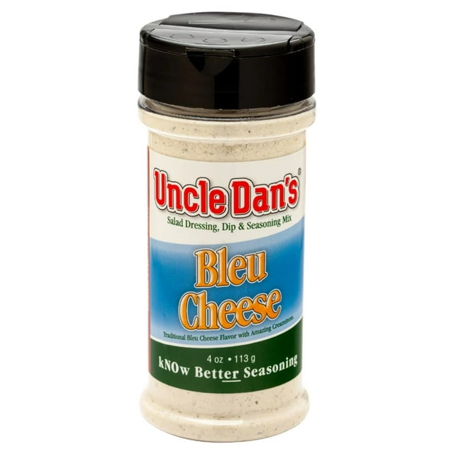 Uncle Dan's Creamy Bleu Cheese Ranch Dip & Salad Dressing Mix, 4 oz ...