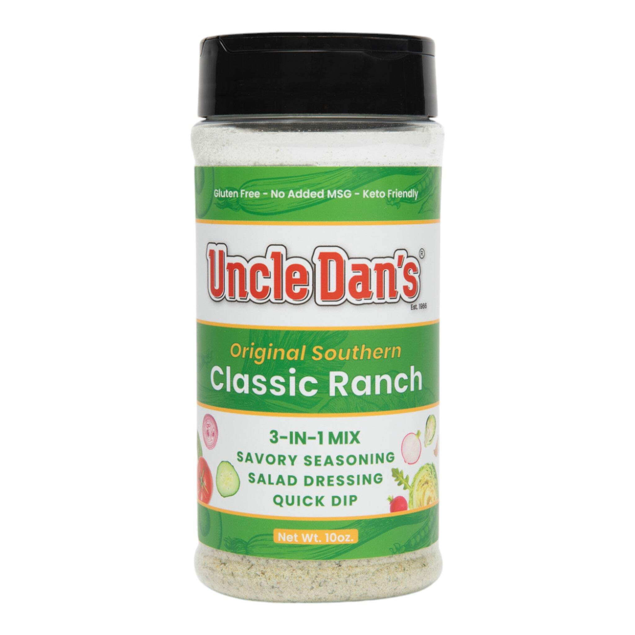 Uncle Dan's Original Southern Classic Ranch Dressing & Mix, Creamy ...