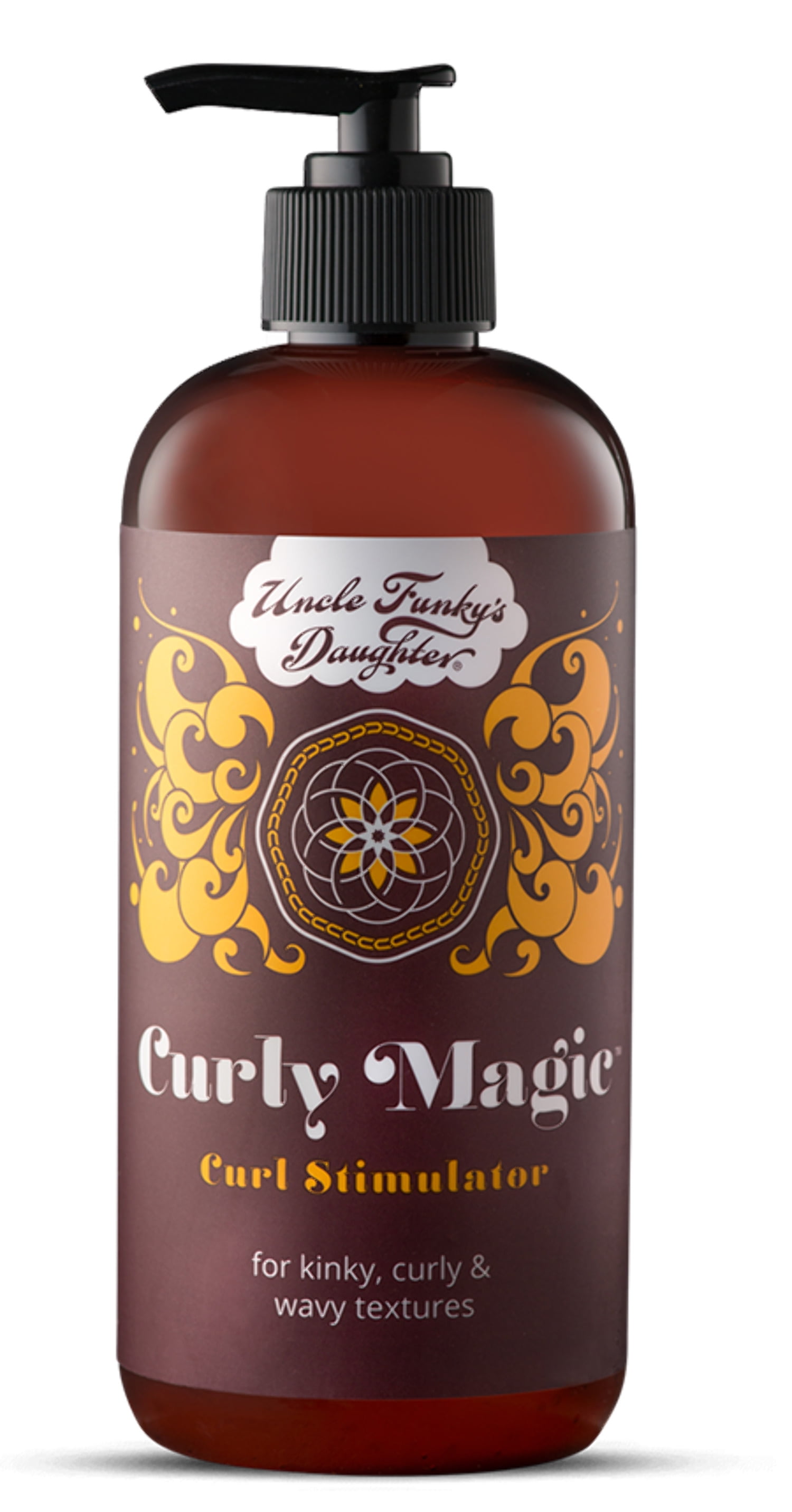 Uncle Funky's Daughter Curly Magic Curl Stimulator, 18 Oz Aloe Curl Gel ...
