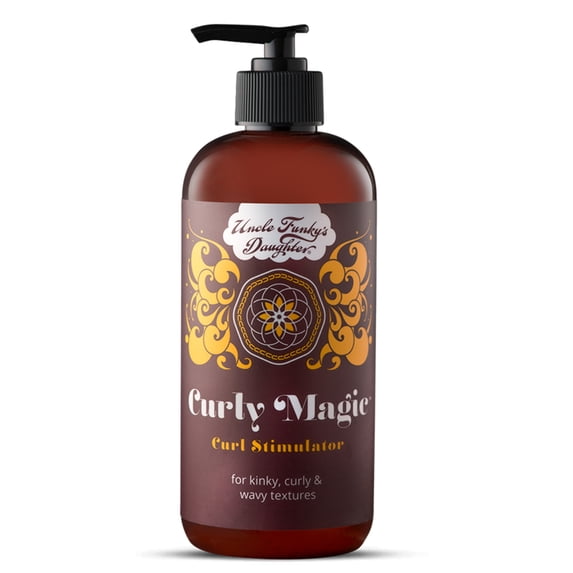 Uncle Funky's Daughter Curly Magic Curl Stimulator, 18 Oz Aloe Curl Gel ...