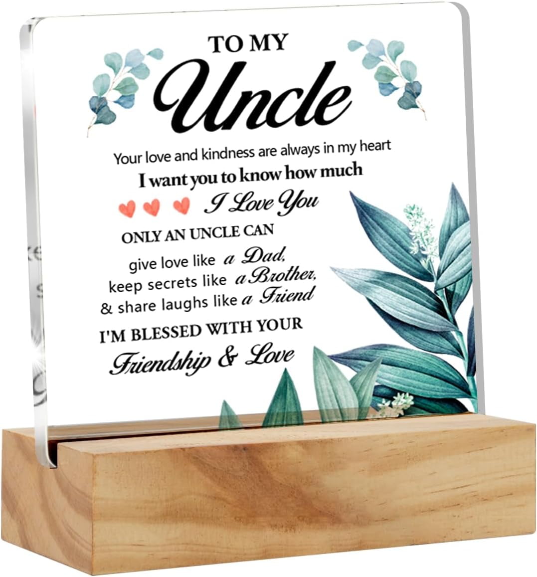 Uncle Gifts From Nephew Niece, to My Uncle Gifts for Birthday Christmas ...