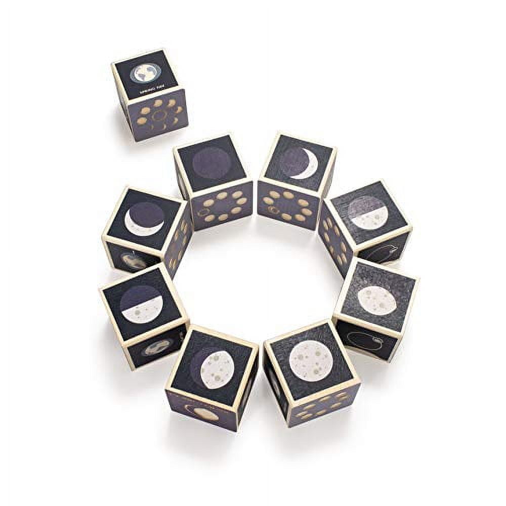 Uncle Goose Moon Phase Blocks - Made in The USA - Walmart.com