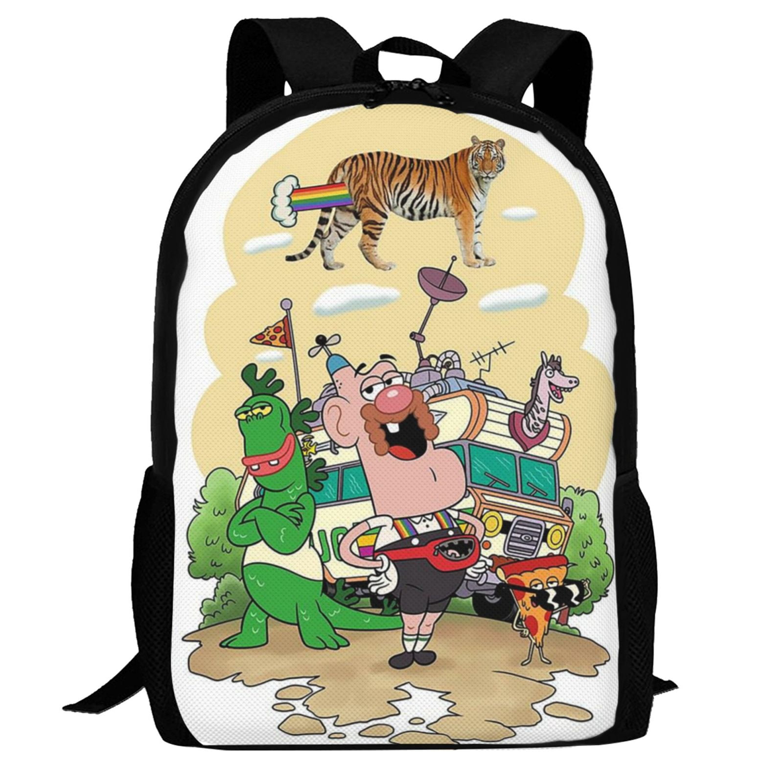 Uncle Grandpa Backpack,3d Print Laptop Backpack Lightweight Casual ...
