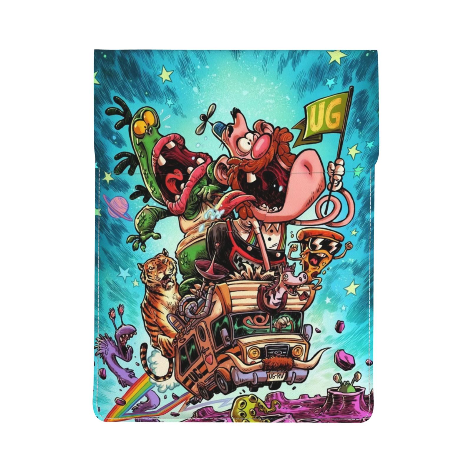 Uncle Grandpa Leather Laptop Sleeve Computer Case Notebook Cover -13 ...
