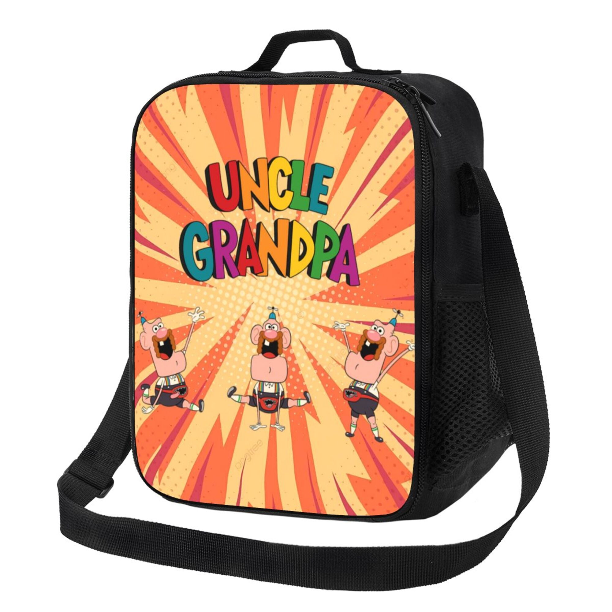 Uncle Grandpa Lunch Bag Lunch Box Lightweight Durable Lunch Tote Bag ...