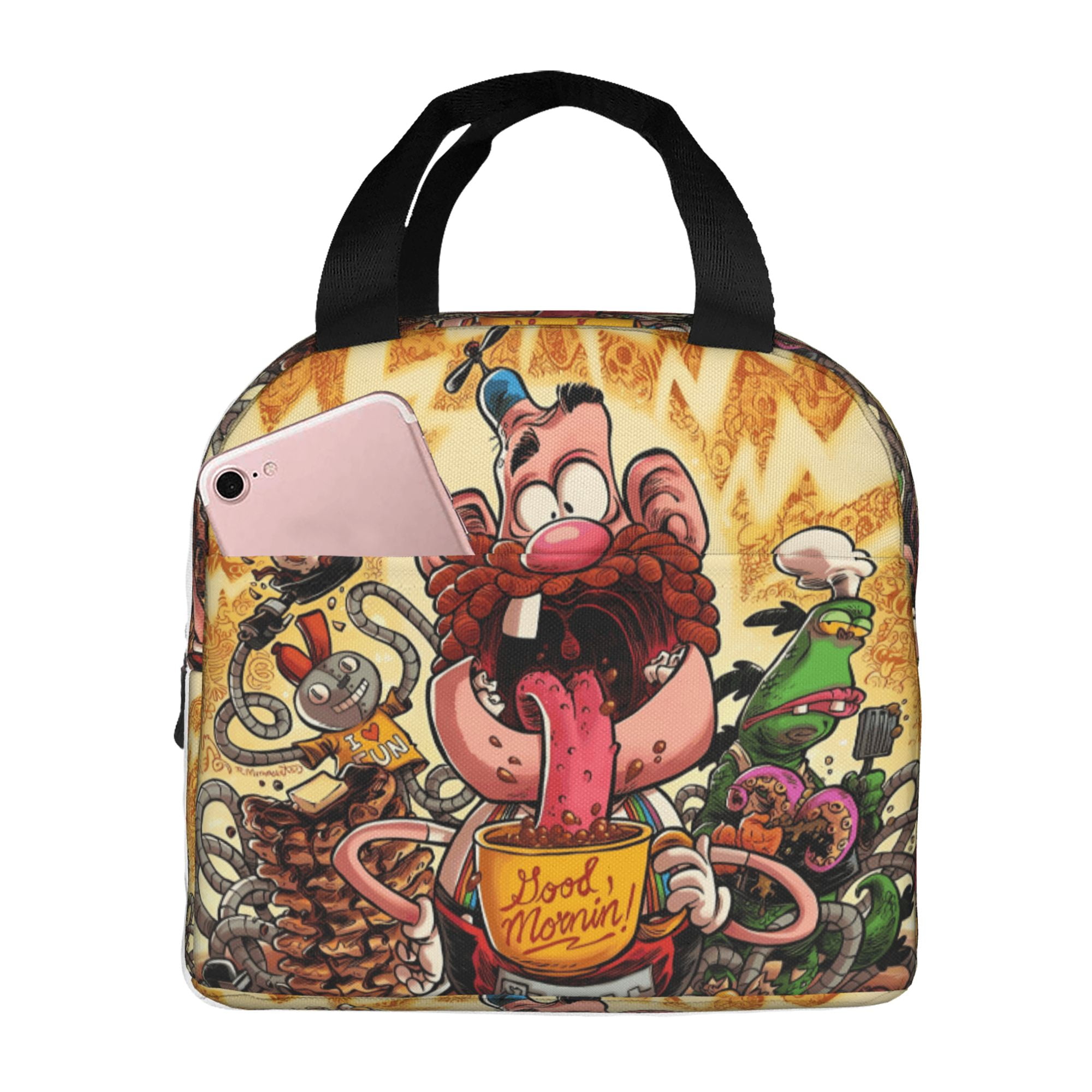 Uncle Grandpa Lunch Bag Tote Bag Insulated Lunch Box Picnic Beach ...