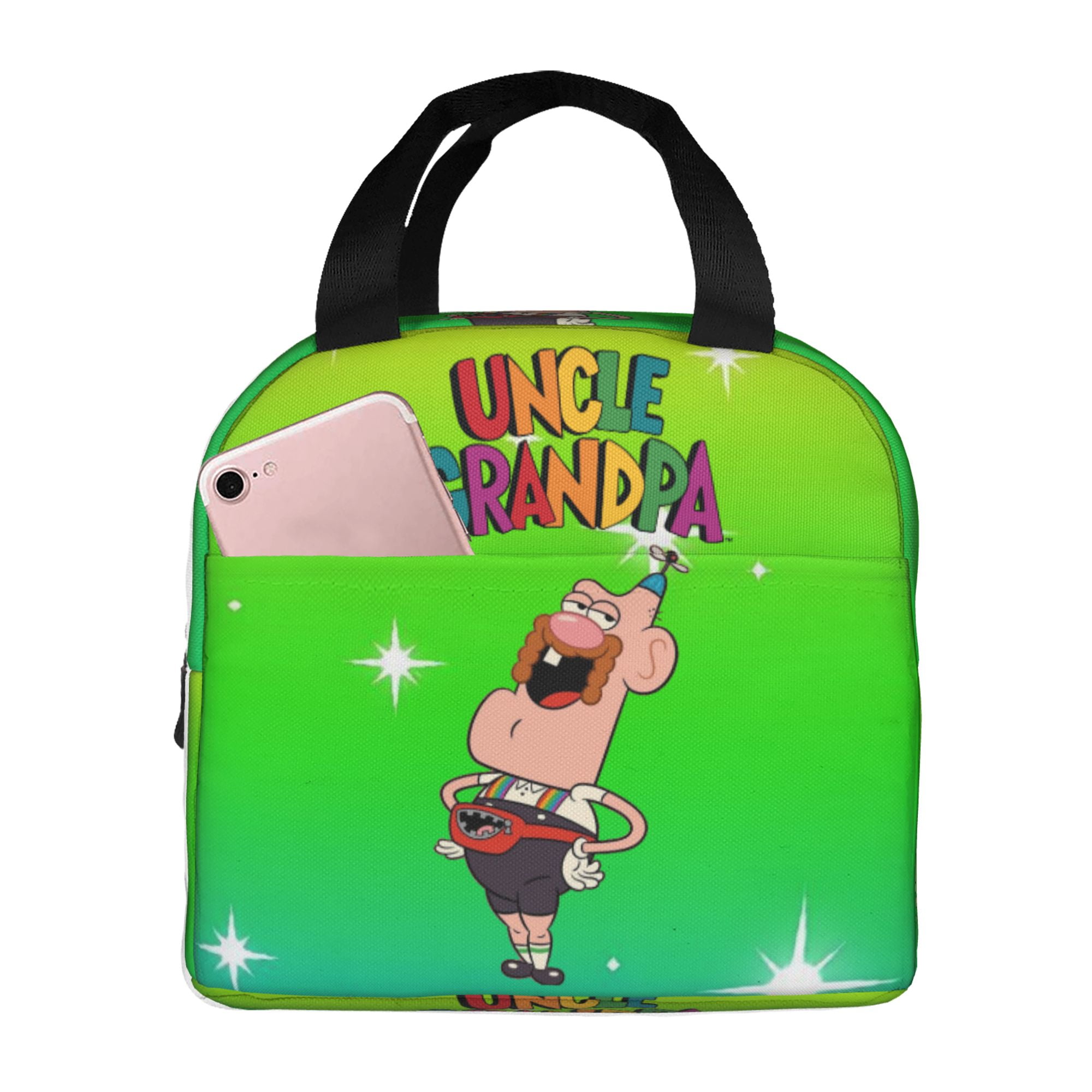 Uncle Grandpa Lunch Bag Tote Bag Insulated Lunch Box Picnic Beach ...