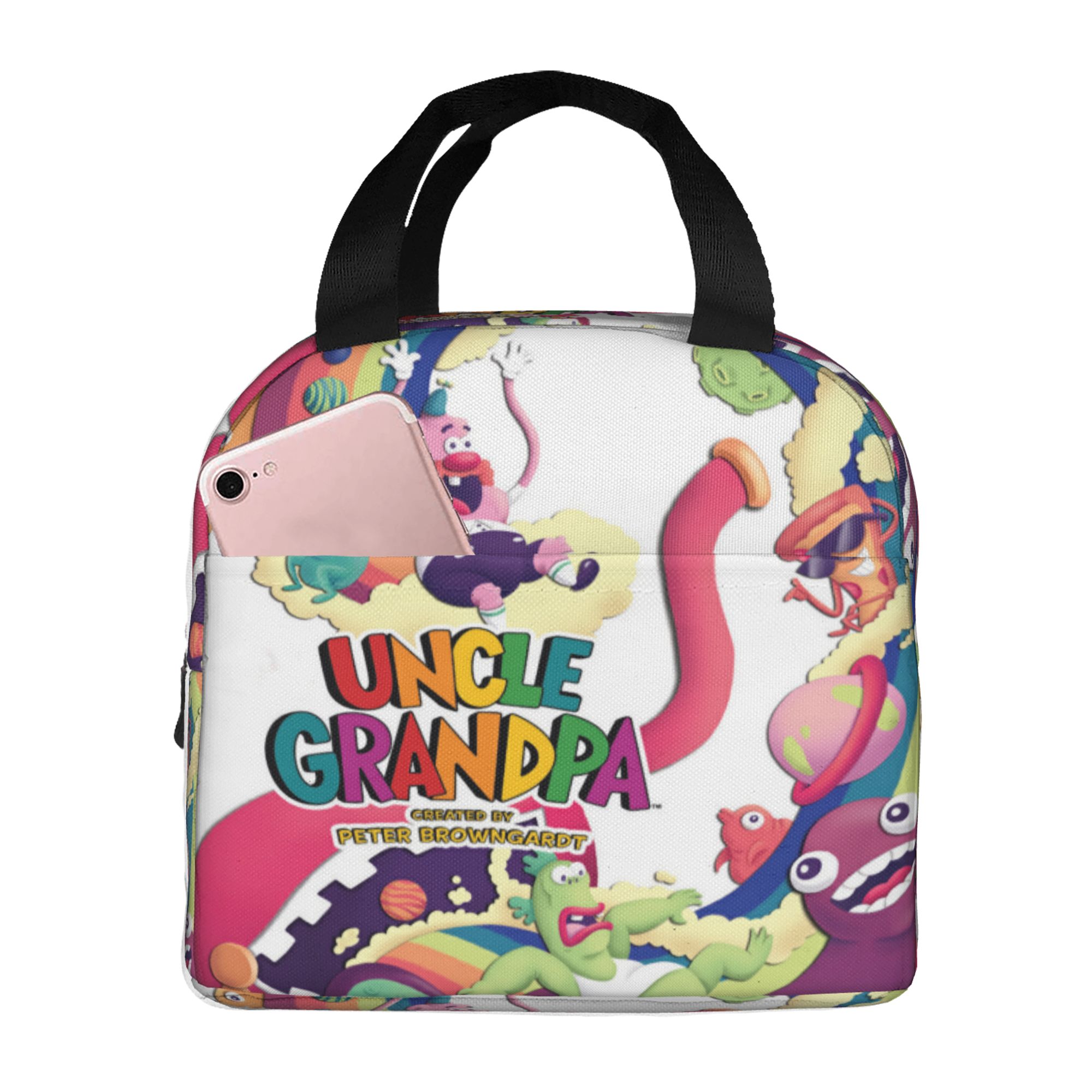 Uncle Grandpa Lunch Bag Tote Bag Insulated Lunch Box Picnic Beach ...