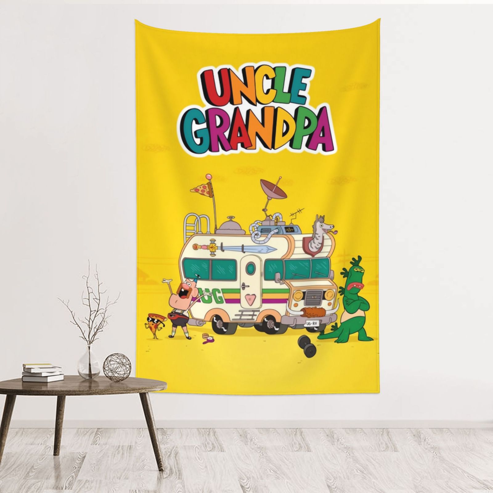Uncle Grandpa Tapestry Wall Hanging Home Decoration Wall Blanket ...