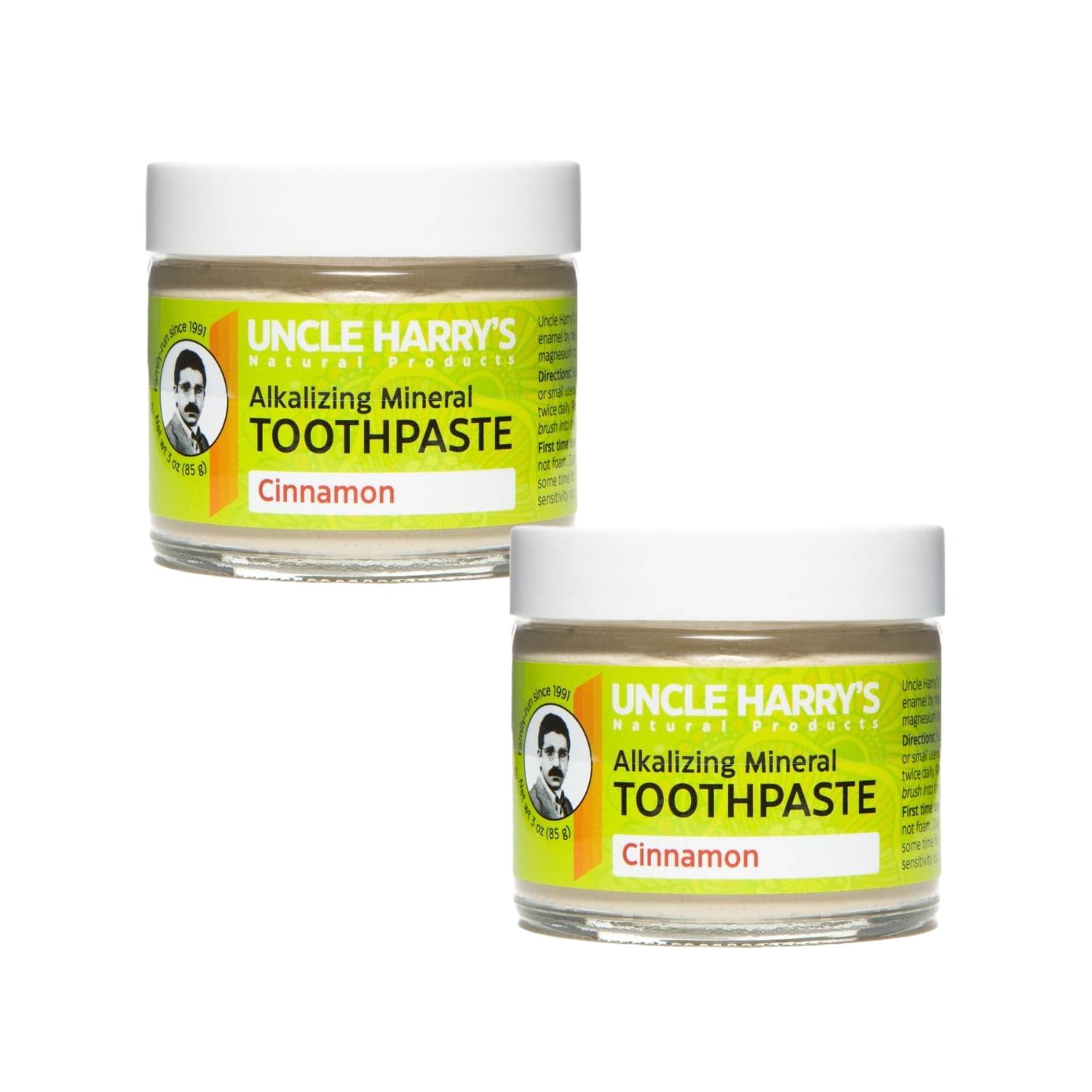 Uncle Harry's Cinnamon Remineralizing Toothpaste | Natural Whitening ...