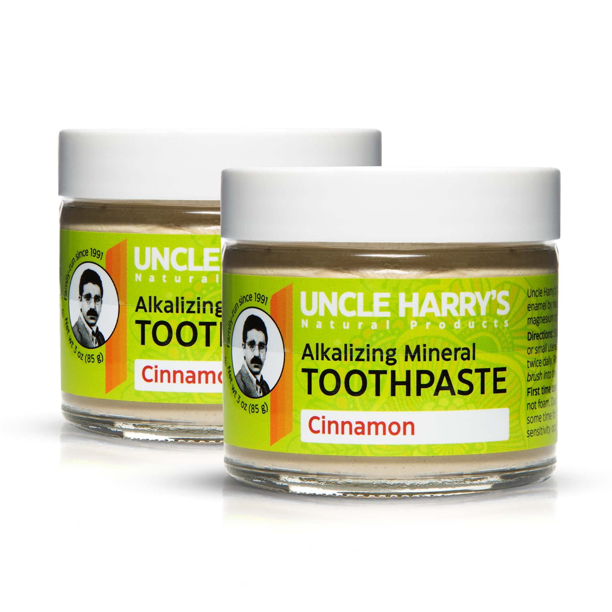 Uncle Harry's Pack of IFF17 2 Cinnamon Remineralizing Toothpaste ...