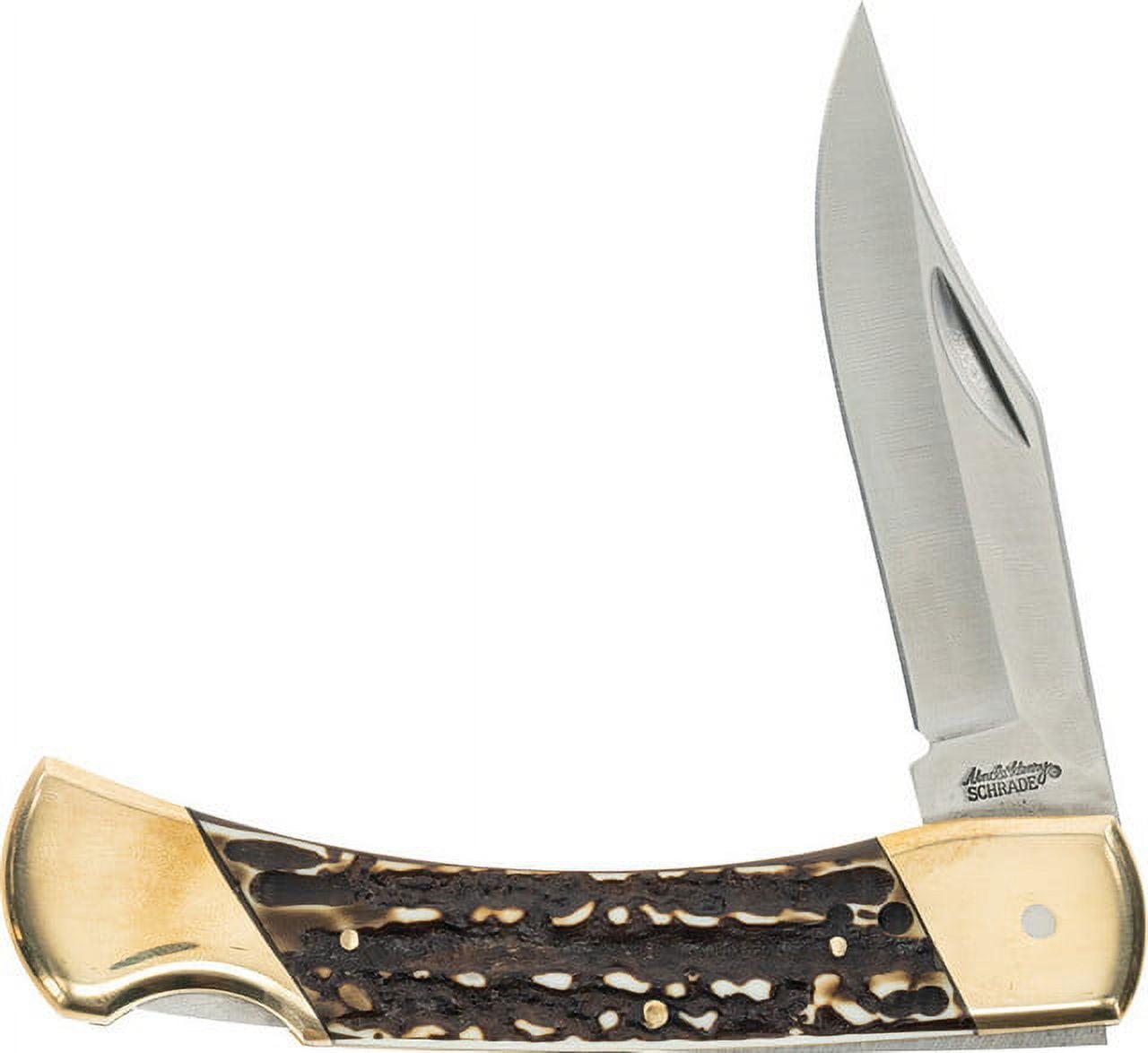 Uncle Henry Next Gen Staglon LB8CP Bear Paw 8.7in Folding Knife with 3 ...