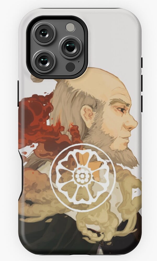 Uncle Iroh Jasmine Dragon Tea Shop Cartoon Fan Art iPhone 11–16 Pro Max ...
