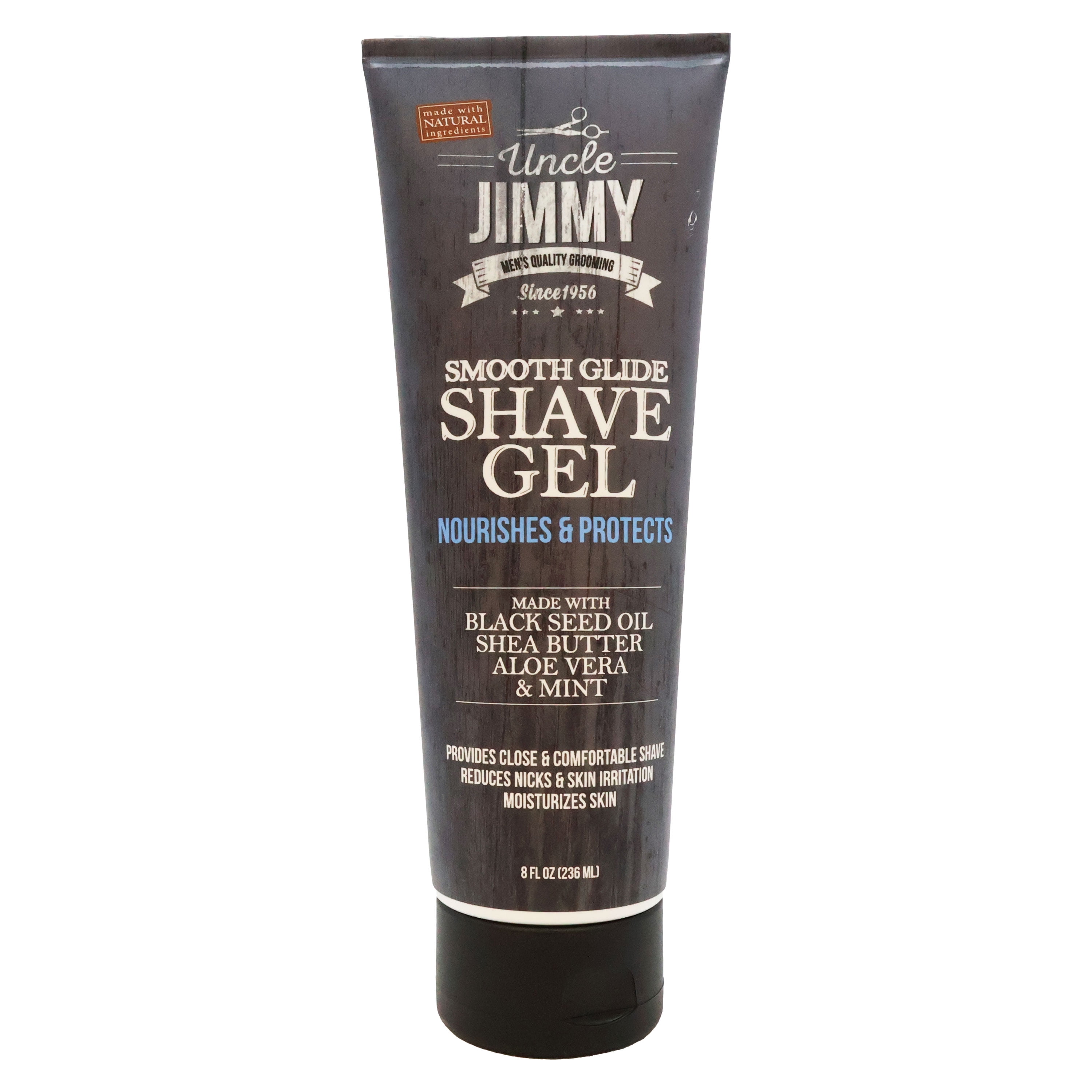 Uncle Jimmy Smooth Glide Shave Gel 8 Oz., Pack of 2 - Walmart.com