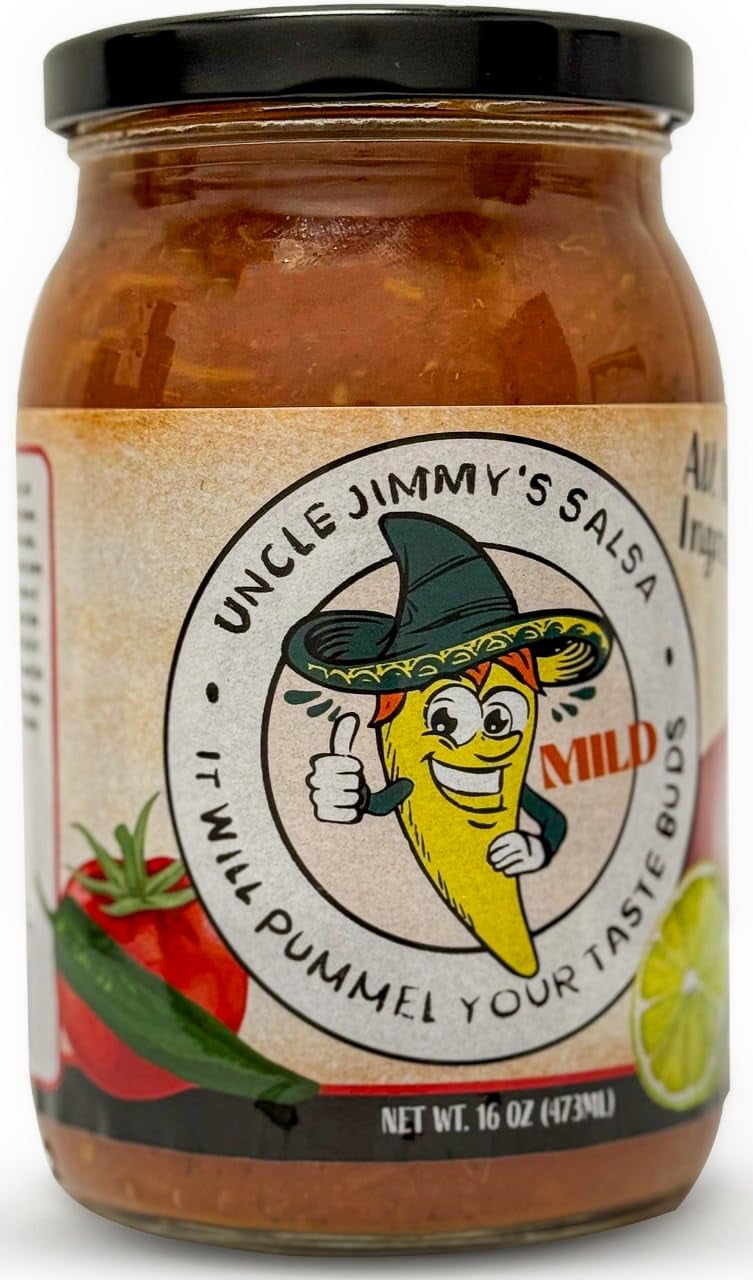 Uncle Jimmy's Salsa with KEF28 All-Natural Ingredients - Restaurant ...
