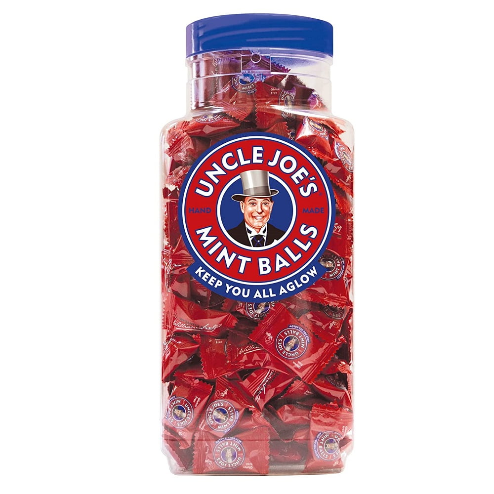 Uncle Joes Mint Balls Jar - 1.4kg - Walmart.com