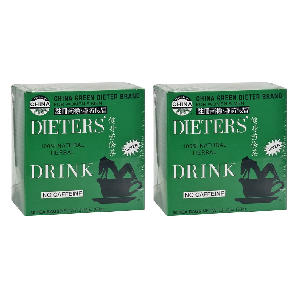 Uncle Lee Tea China Green Tea Extra Strength 30 Count ( 2 Pack ...