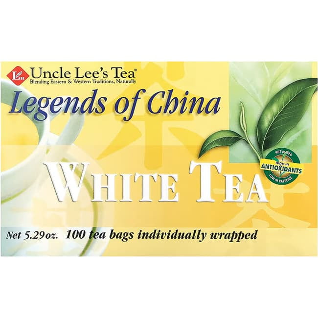 Uncle Lee's Chinese Legends of China Bai Mu Dan White Tea - 100 Organic ...