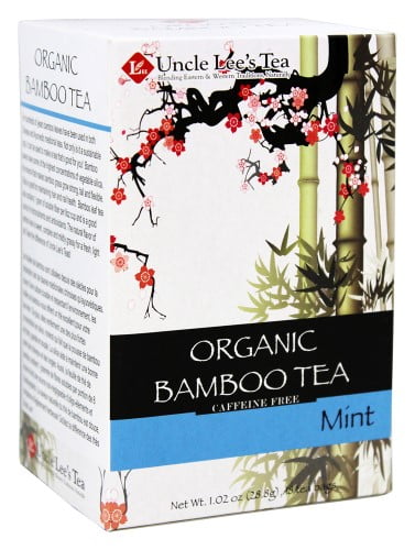 Uncle Lees Teas Organic Bamboo Tea, Mint, 18 Ct - Walmart.com