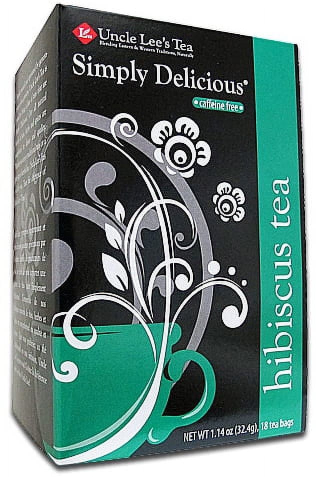 Uncle Lee's Teas Simply Delicious Hibiscus Tea-1 Box - Walmart.com