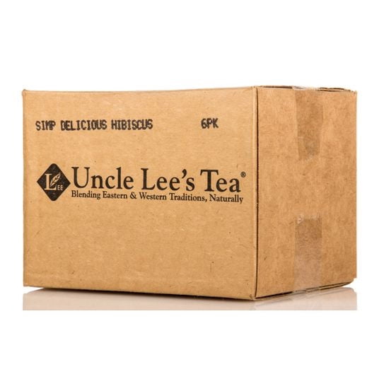 Uncle Lee\'s Teas Simply Delicious Hibiscus Tea-6 x 1 box - Walmart.com