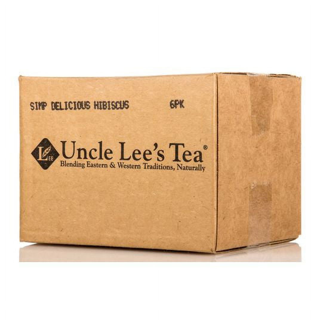 Uncle Lee's Teas Simply Delicious Hibiscus Tea-6 x 1 box - Walmart.com