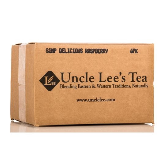 Uncle Lee\'s Teas Simply Delicious Raspberry Tea-6 x 1 box - Walmart.com