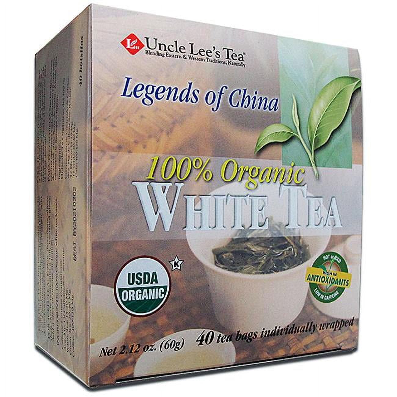 Uncle Lees Tea 246658 2.12 oz Organic White Tea - Walmart.com