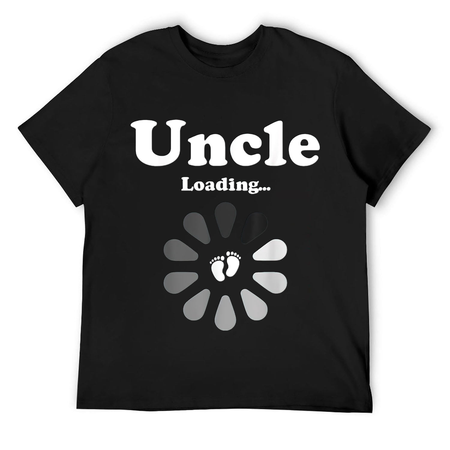 Uncle Loading Promoted to Uncle to Be Pregnancy Announcement T-Shirt ...