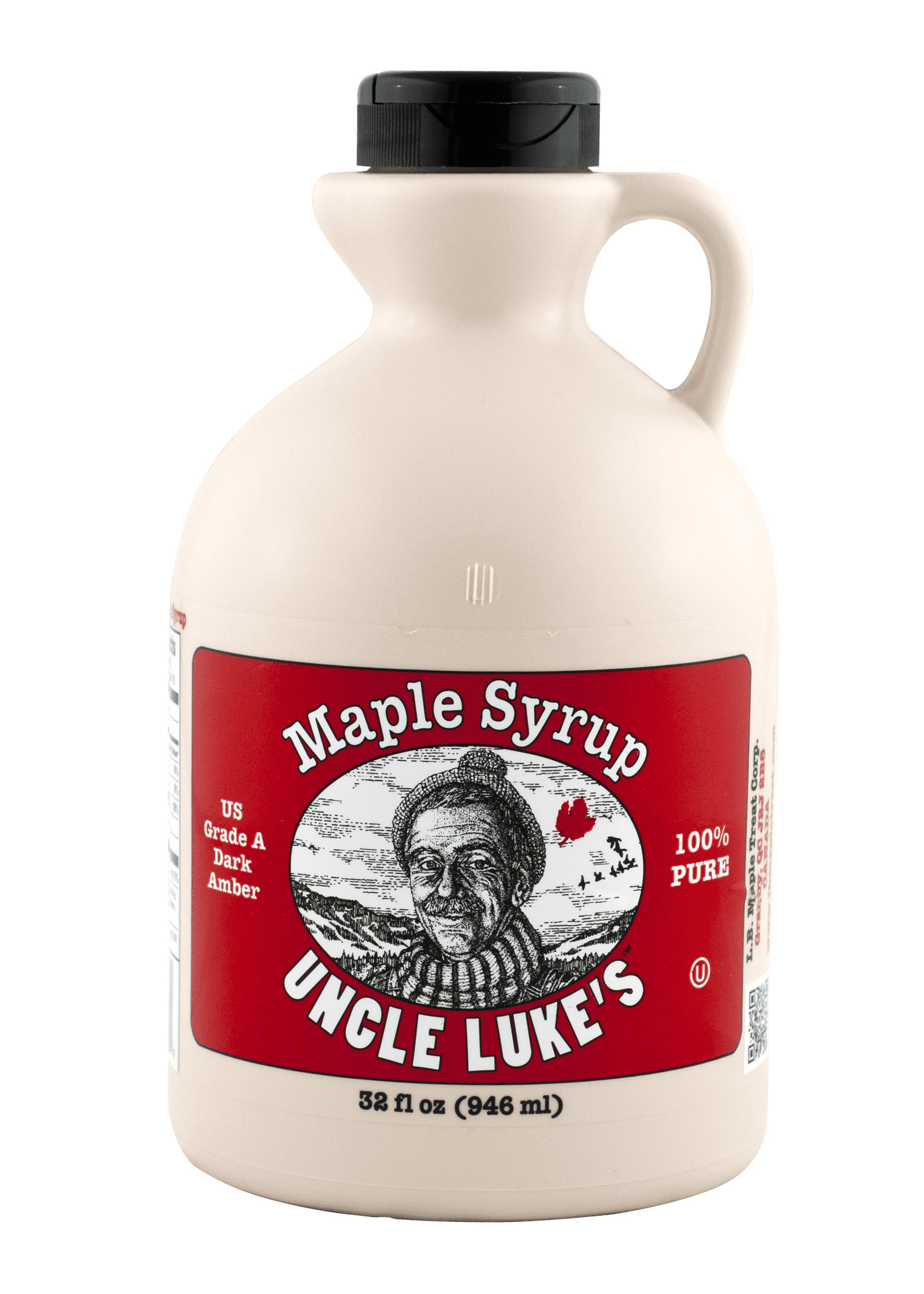 Uncle Luke's Maple Syrup, 32 fl oz - Walmart.com