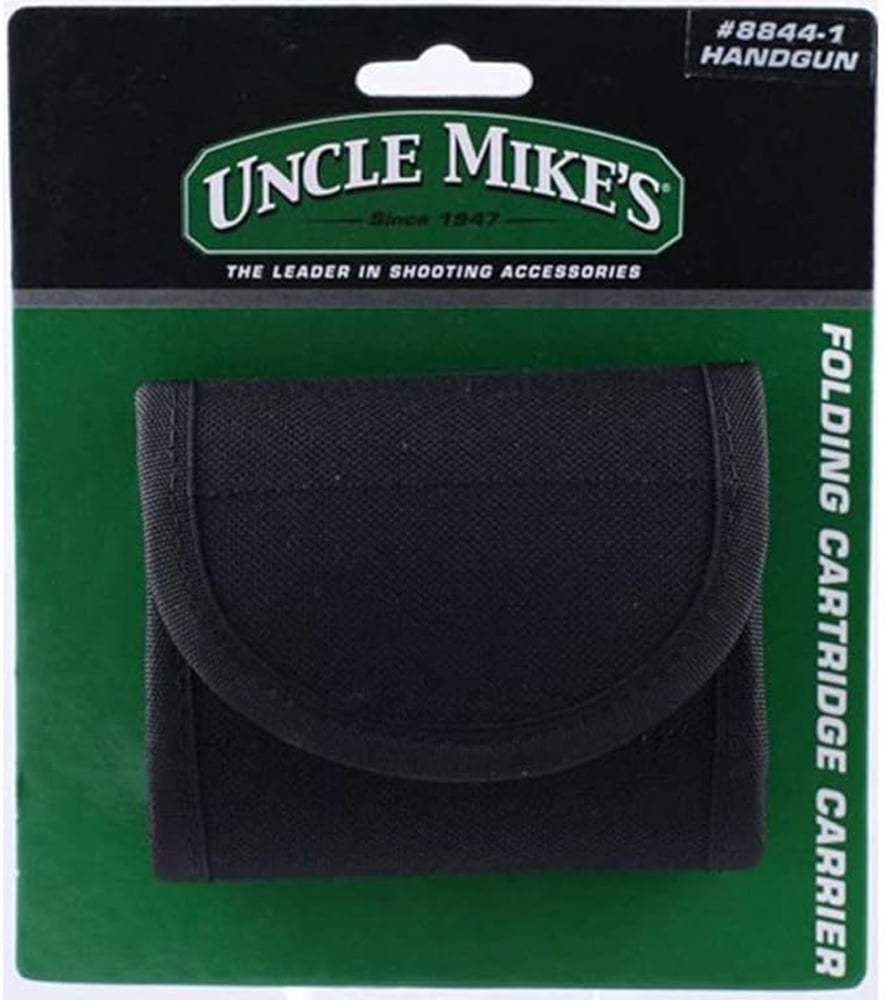Uncle Mike's Folding Nylon Cartridge Carrier Handgun, Ammunition Cases ...