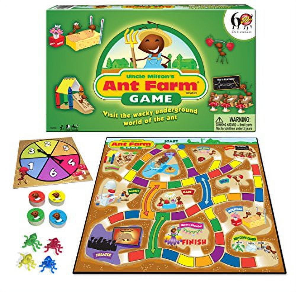 Uncle Miltons Ant Farm Game Board Game - Walmart.com