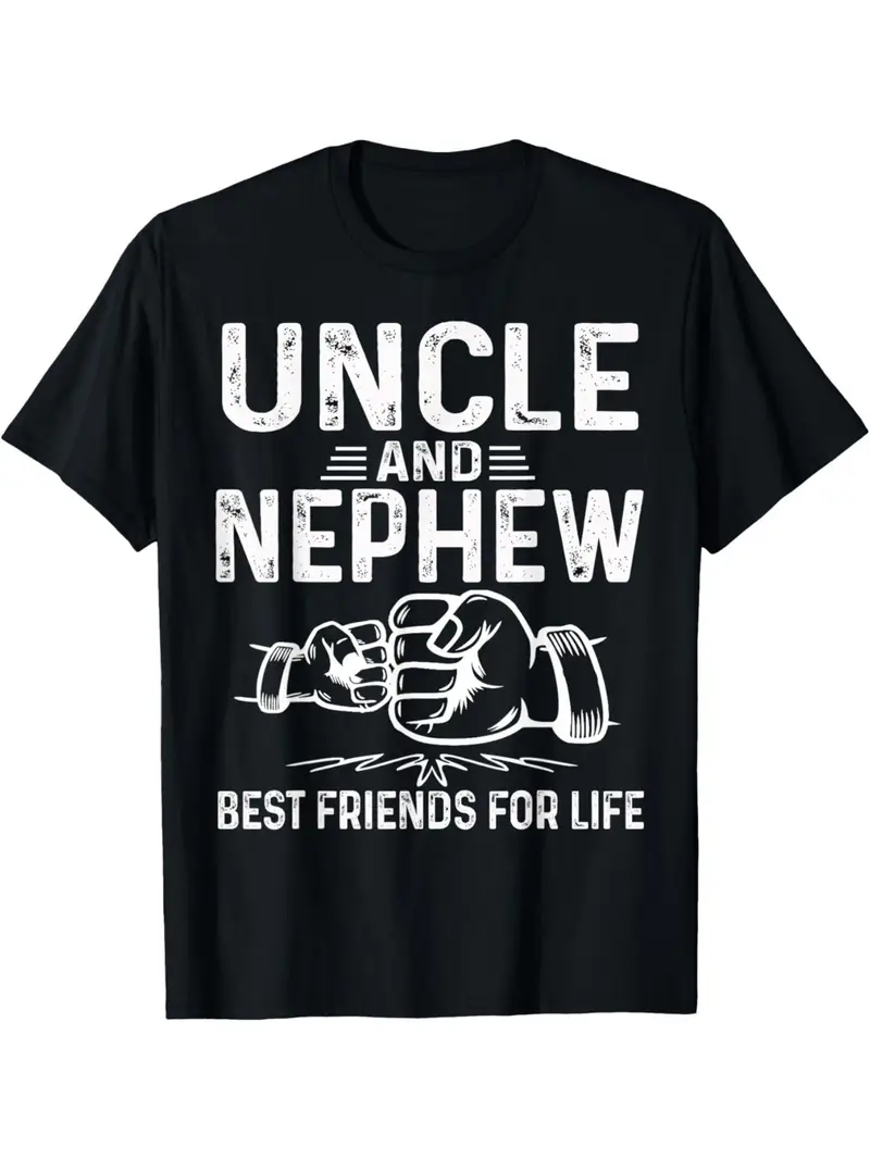 Uncle & Nephew Best Friends for Life Matching T-Shirts - Soft Cotton ...