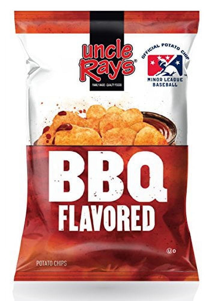 Uncle Rays Barbecue Flavor 3oz BBQ Potato Chips - Pack of 12 - Walmart.com