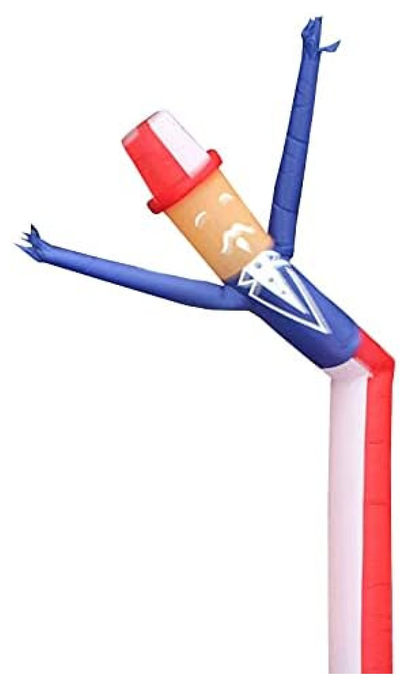 Uncle Sam Dancing Fly Guy | 12' Foot Tall x 12" Inch Diameter | Fun ...