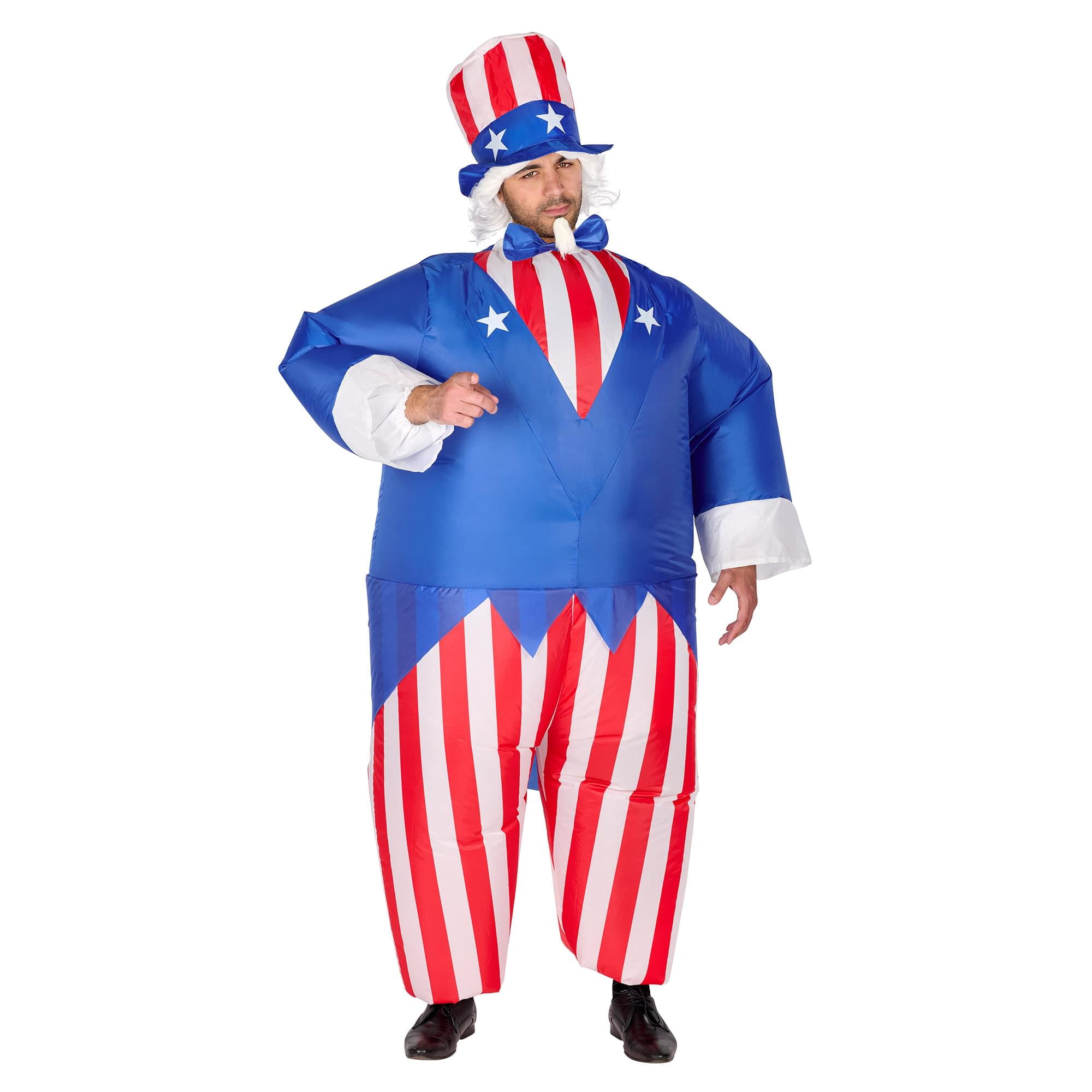 Uncle Sam Inflatable Adult Costume | One Size - Walmart.com