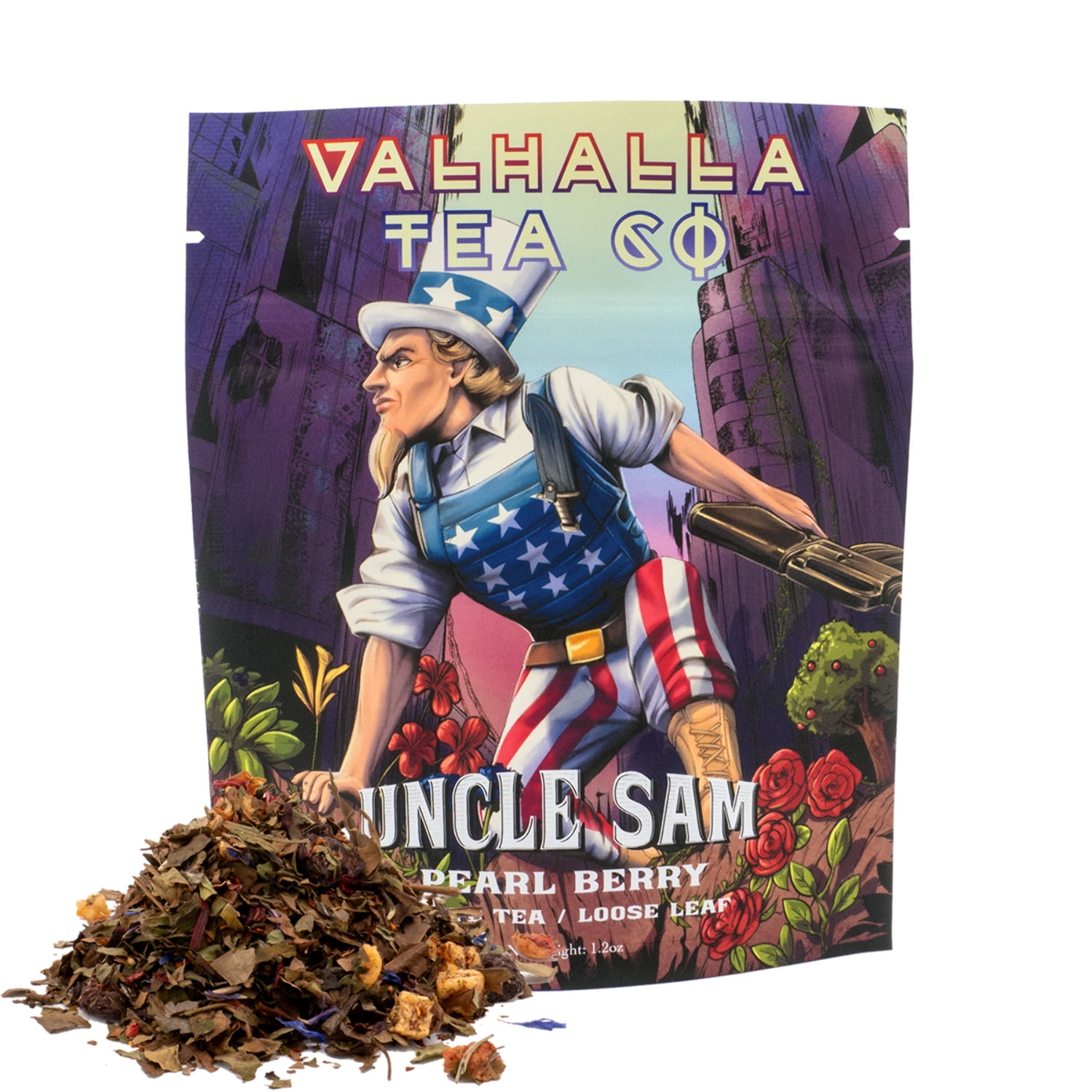 Uncle Sam | Strawberry, Apple Blueberry | White Tea | Caffeinated ...