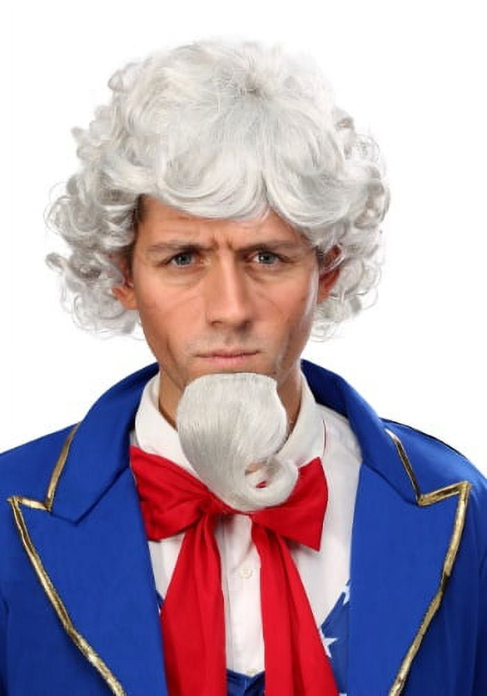 Uncle Sam Wig and Beard Kit - Walmart.com